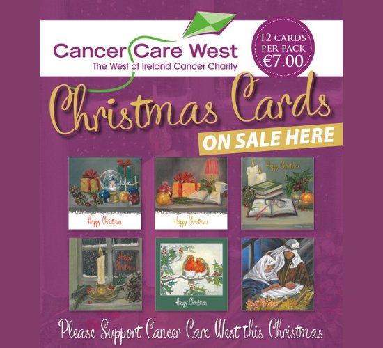 Cancer Care West 2024 Christmas Cards pack of 12