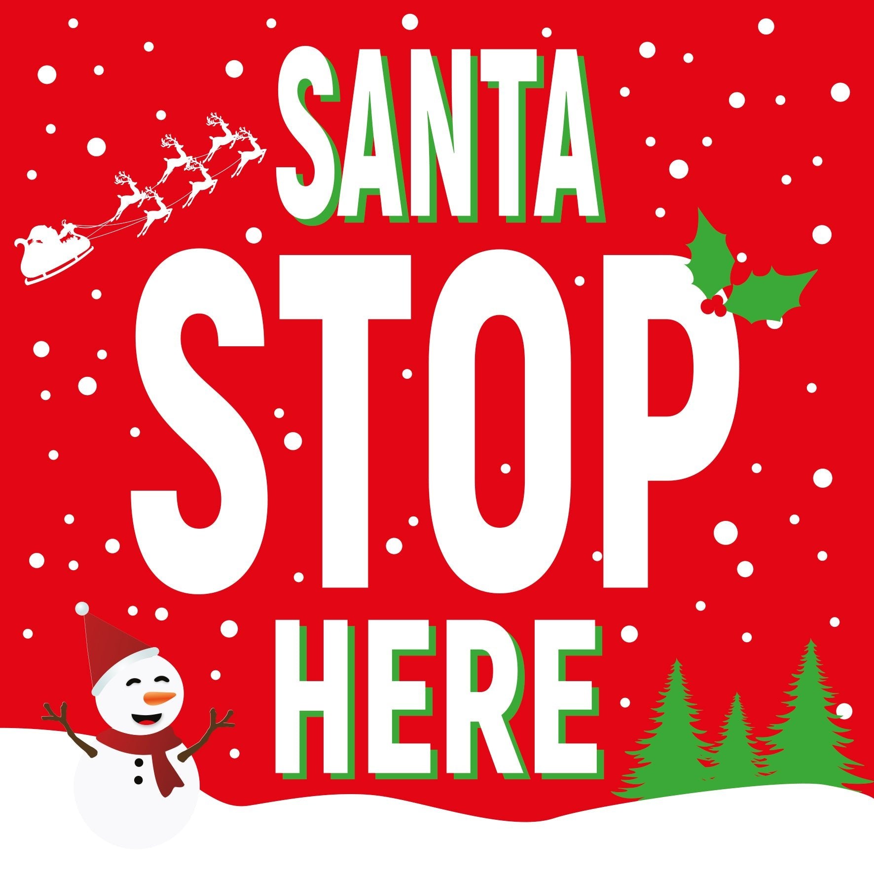 Santa Signs - Jaycee