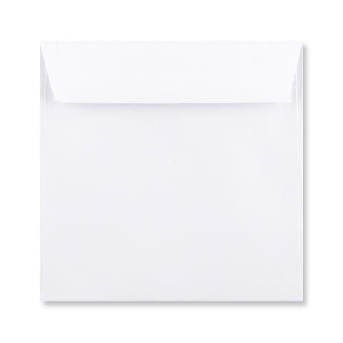 Square 155mm Classic White Envelope